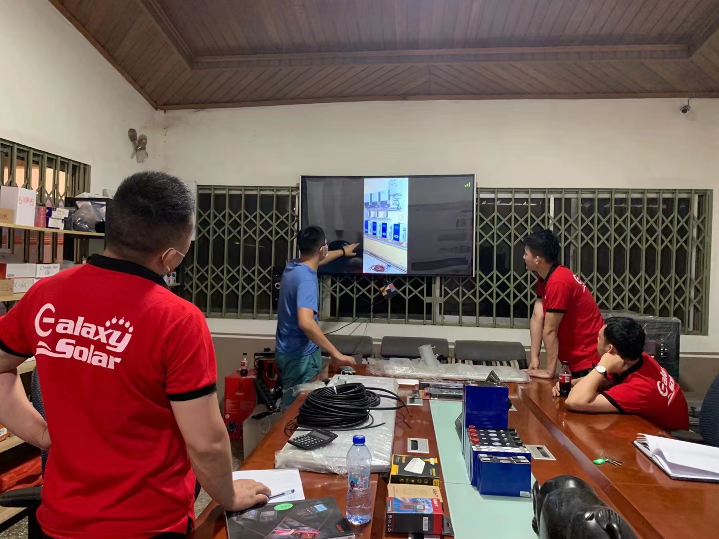 Galaxy’s first overseas Ghana branch - Galaxy Solar Energy