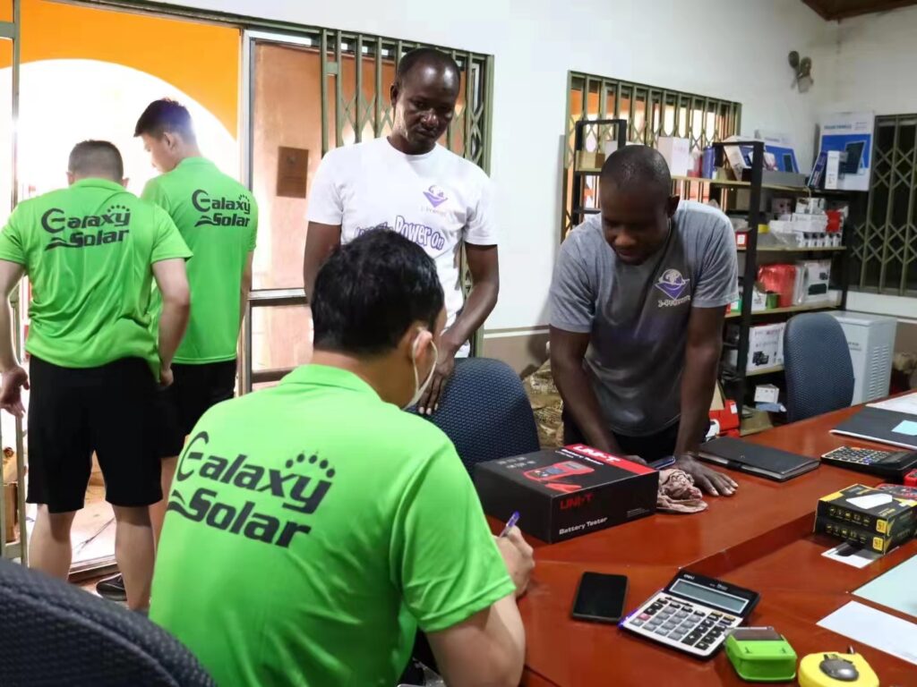 Galaxy’s first overseas Ghana branch - Galaxy Solar Energy