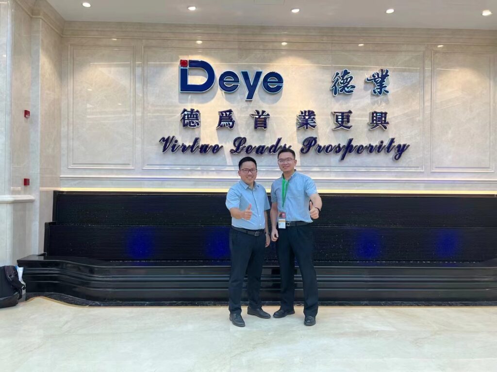 The Galaxy Solar Energy delegation was invited to visit the Date ...